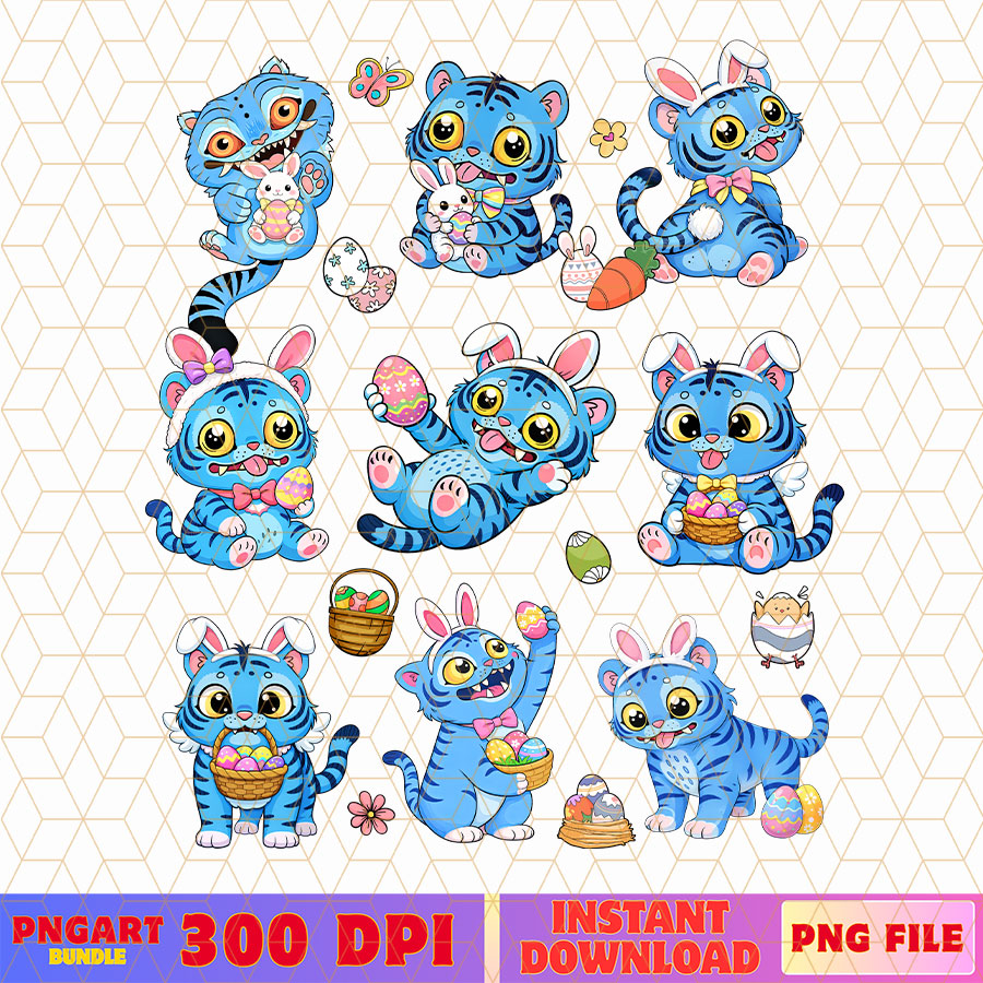 Derpy Kpop Demon Hunter Easter Day Png, Huntrix Anime Png – PNG BUNDLE